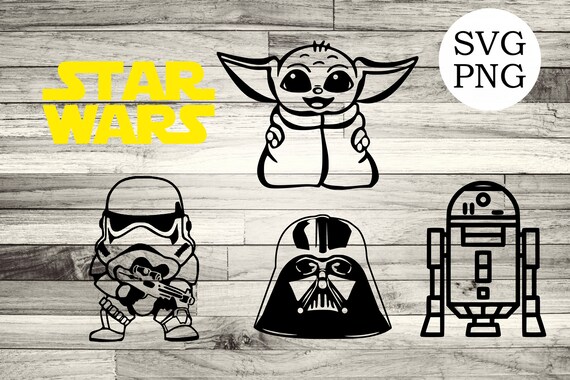 Star Wars SVG/PNG Pack - Etsy