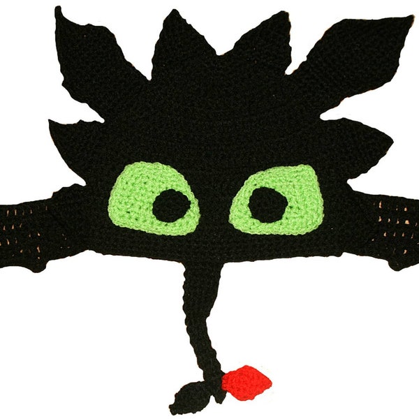Toothless Hat - Etsy