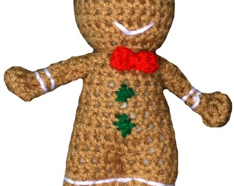 Gingerbread Man Figure - Etsy