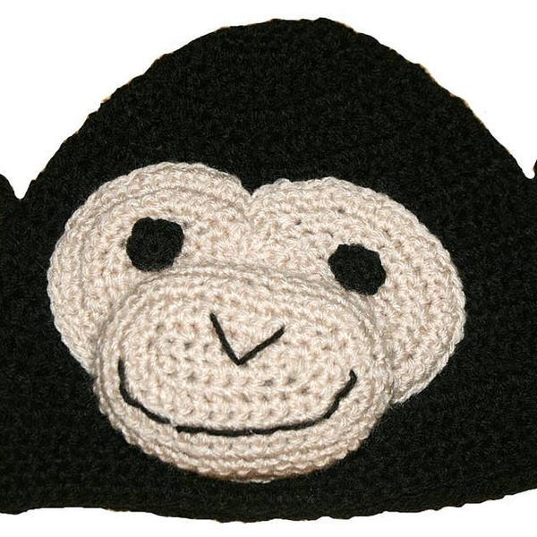 Monkey Hat - Etsy