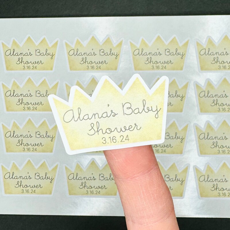 Crown Sticker - Etsy