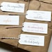 Personalized Gift Tags - Custom Gift Tags - Narrow Gift Tags ...