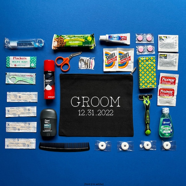 Grooms Survival Kit - Etsy