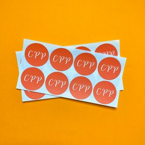 Custom Initials Stickers - Pick Your Color - Letter Stickers - Envelope ...