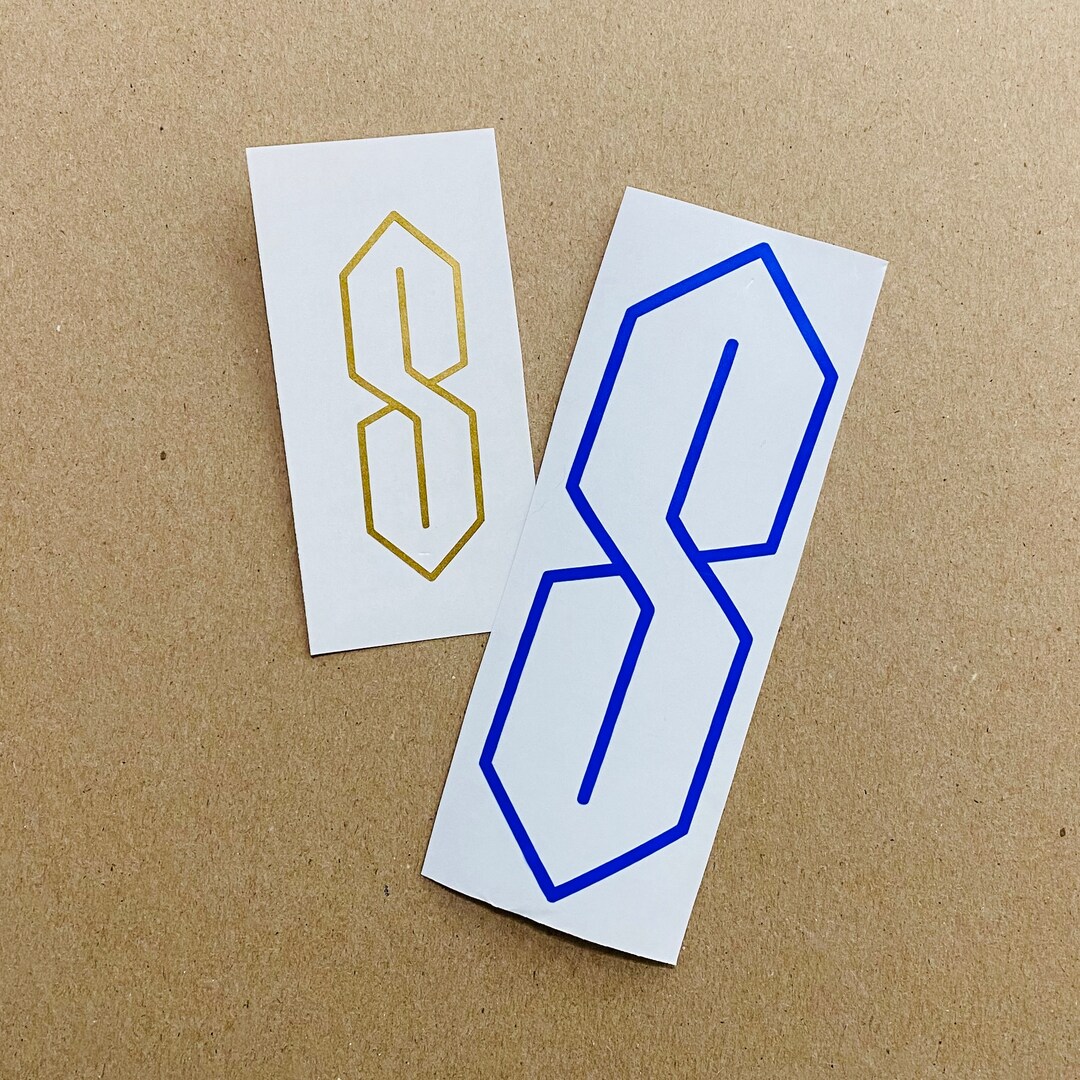 Cool S - Super S - 90s S - S Decal - Vinyl Decal for Car Window and ...