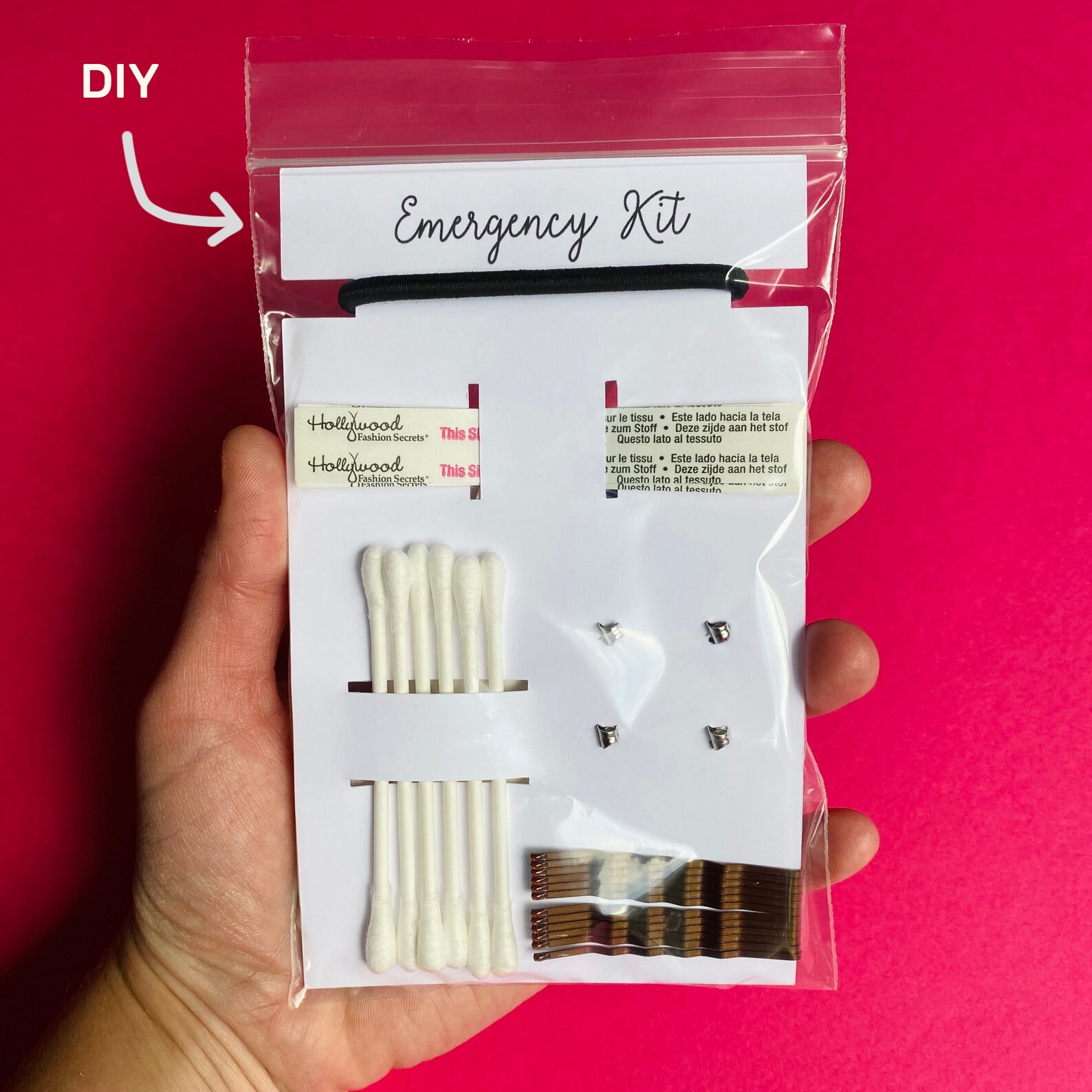 Emergency Kit Paper Design Print at Home or Use on Cricut | Etsy