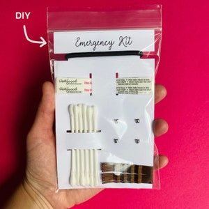 Emergency Kit Paper Design - Print at Home or Use on Cricut - Instant ...