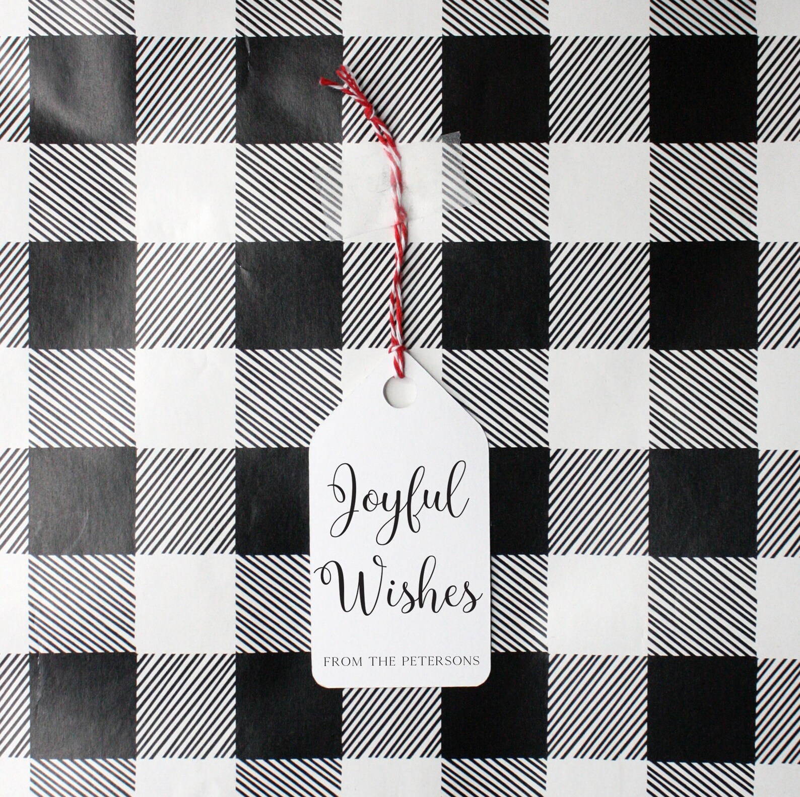 Custom Gift Tags With Thread Personalized Gift Tags | Etsy