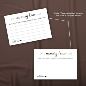 Memory Lane Cards - Advice & Wishes Cards - Wedding Words of Wisdom ...