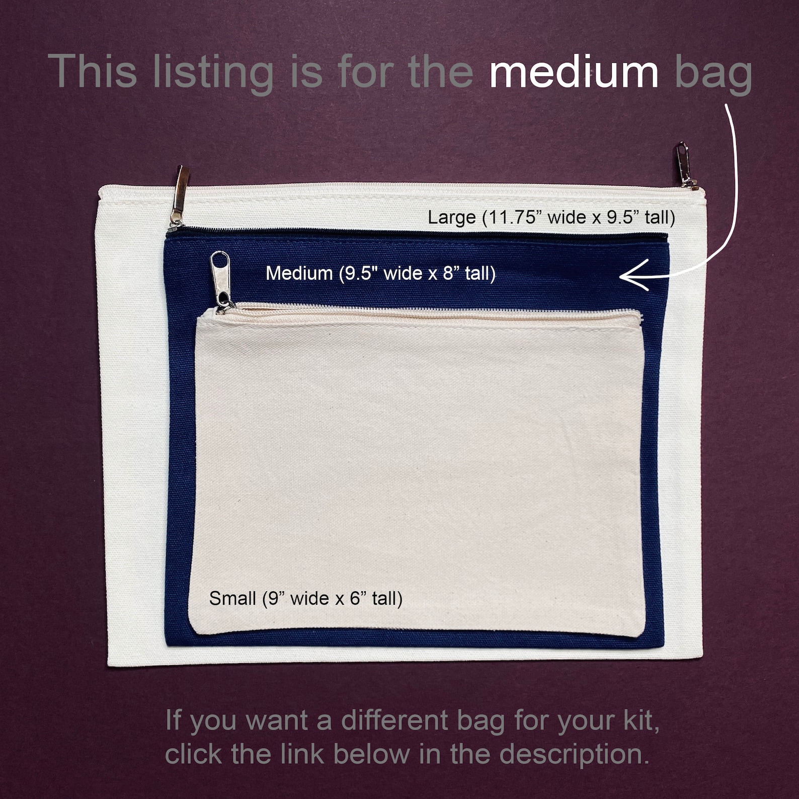 Groom's Emergency Kit - Medium Navy Travel Bag - Wedding Day Kit ...