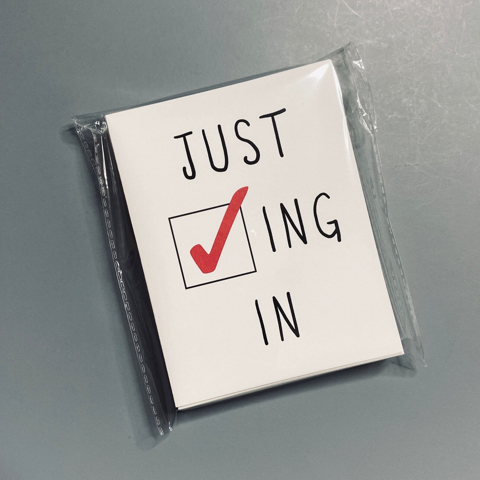 Just Checking in Card - Greeting Card - Missing You Card - Friend Card ...