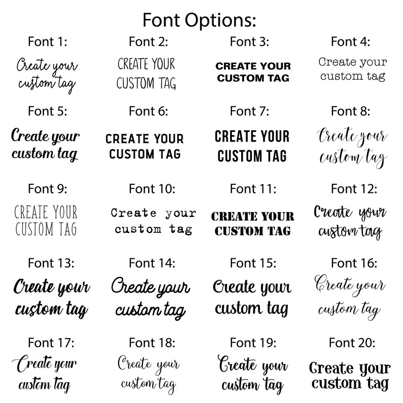 Custom Holiday Gift Tags With Thread Personalized Gift Tags - Etsy