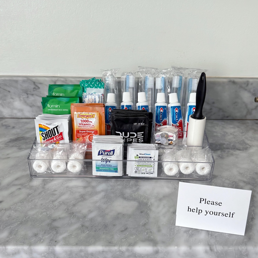 Wedding Bathroom Amenity Trays - New Multi-level Trays - Super Deluxe ...