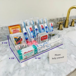 Wedding Bathroom Amenity Trays - New Multi-level Trays - Super Deluxe ...