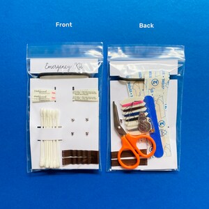 Mini Emergency Kit - DIY KIT - Just the Essentials - to Go - Wedding ...