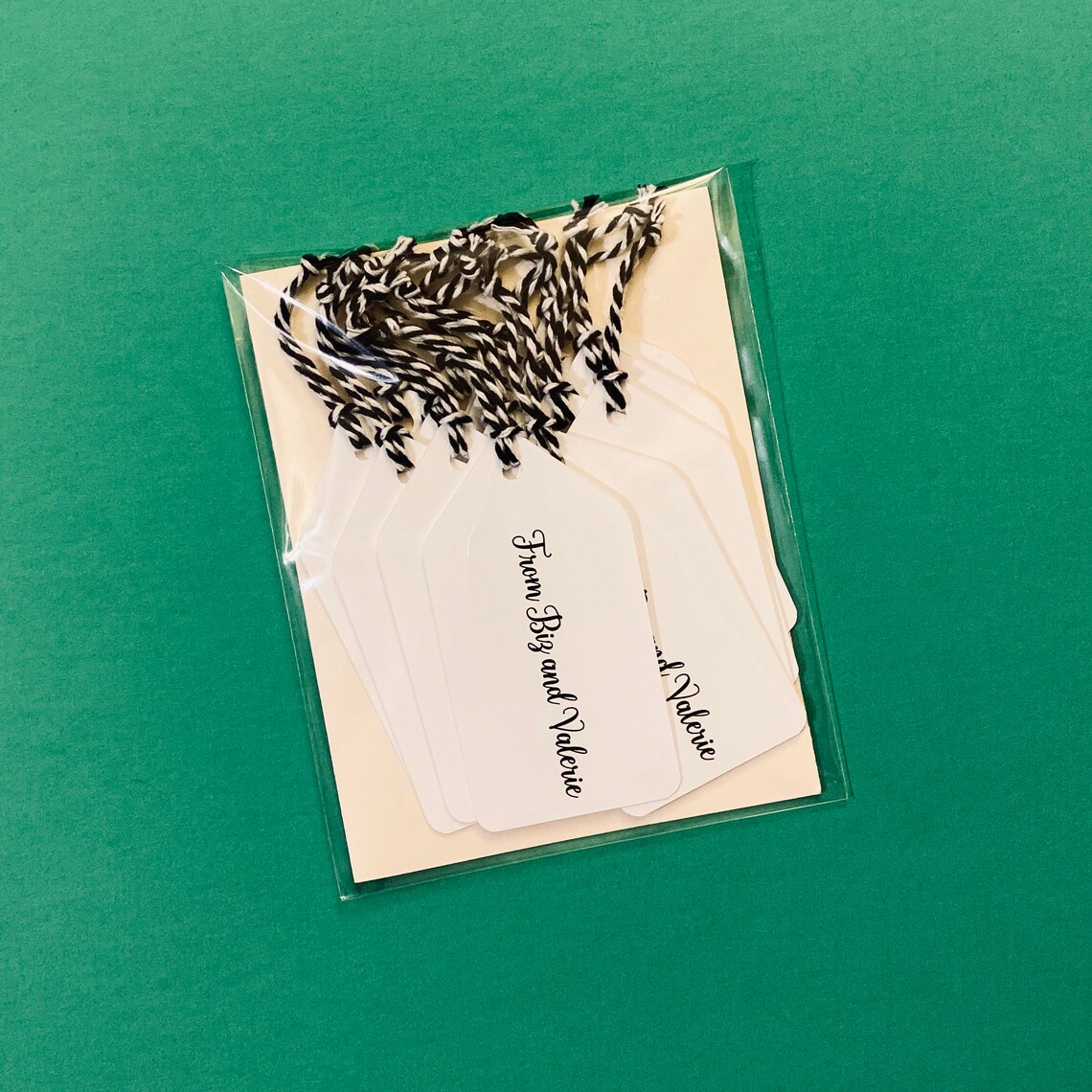 Custom Gift Tags With Thread Personalized Gift Tags | Etsy