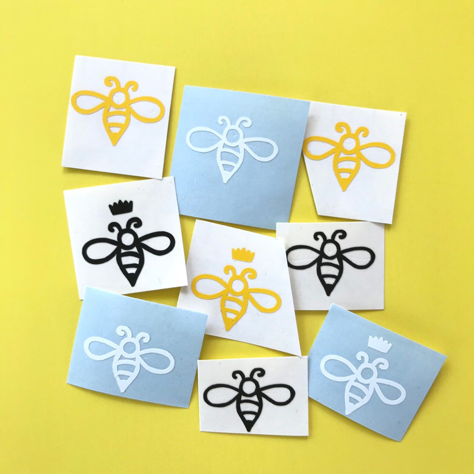 Calcomanía de abeja Calcomanía de vinilo para ventanas de | Etsy España