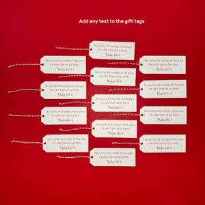 Personalized Gift Tags - Custom Gift Tags - Narrow Gift Tags ...