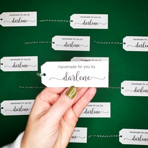 Personalized Gift Tags - Custom Gift Tags - Narrow Gift Tags ...