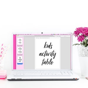 Kids Activity Table Sign - Wedding Decor - Kids Table - Wedding Sign ...