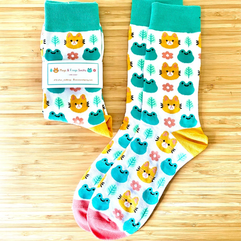 Frog Socks - Etsy