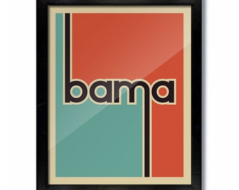 Alabama Poster - Etsy