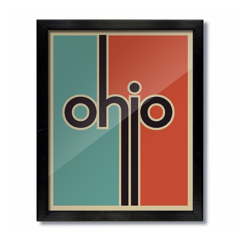 Ohio Art Print - Etsy