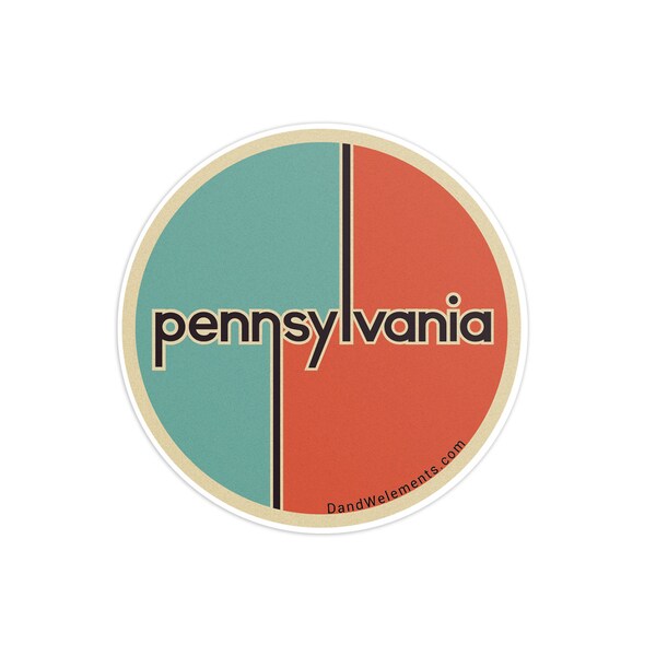 Pennsylvania Decal - Etsy