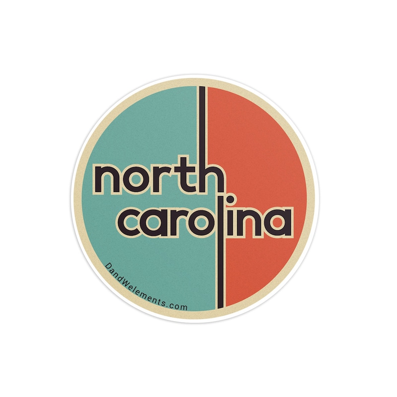 North Carolina Decal - Etsy