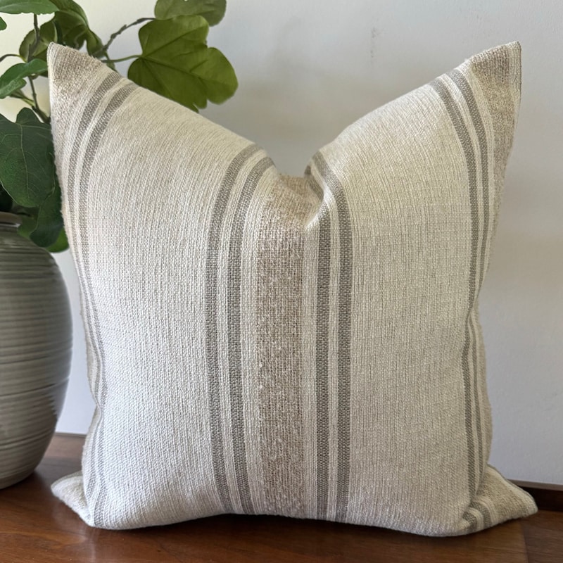 Beige Pillow - Etsy