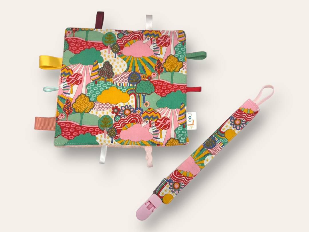 Liberty Print Baby Sensory Square Set: Handmade Cotton Cuddle Toy - Etsy