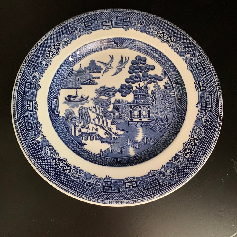 Willow Pattern Plate - Etsy
