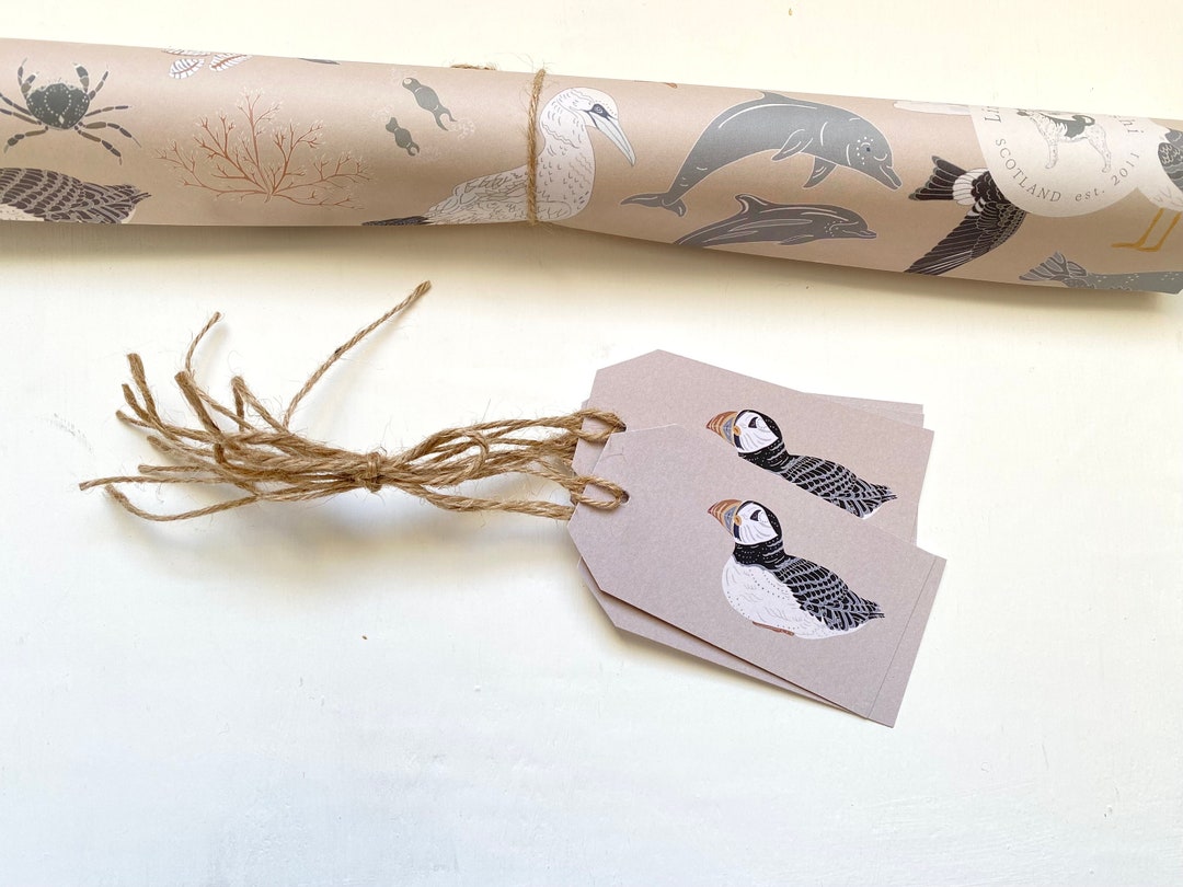 Puffin Gift Tags - Etsy