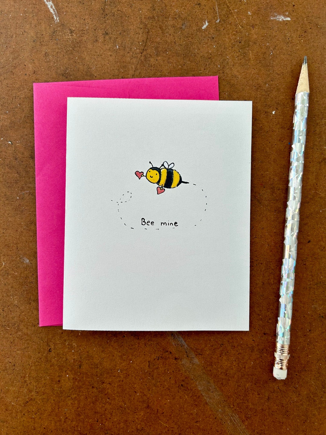 Bee Mine Valentine Card. Digital Download. Print at Home. Valentine ...