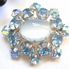 Vintage Sarah Coventry Brooch Pendant Contessa Crown Dangle Shield ...