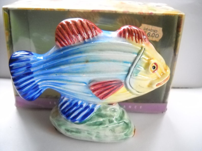 Vintage Garnier France Decanter Fish Crème De Menthe Made in - Etsy