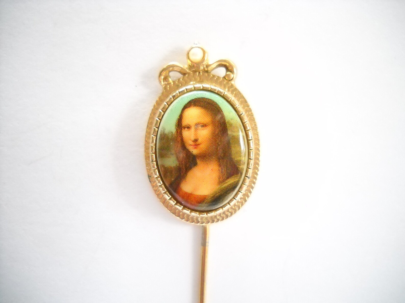 Sarah Coventry Mona Lisa Stick Pin Coat Pin Hat Pin Scarf Pin - Etsy