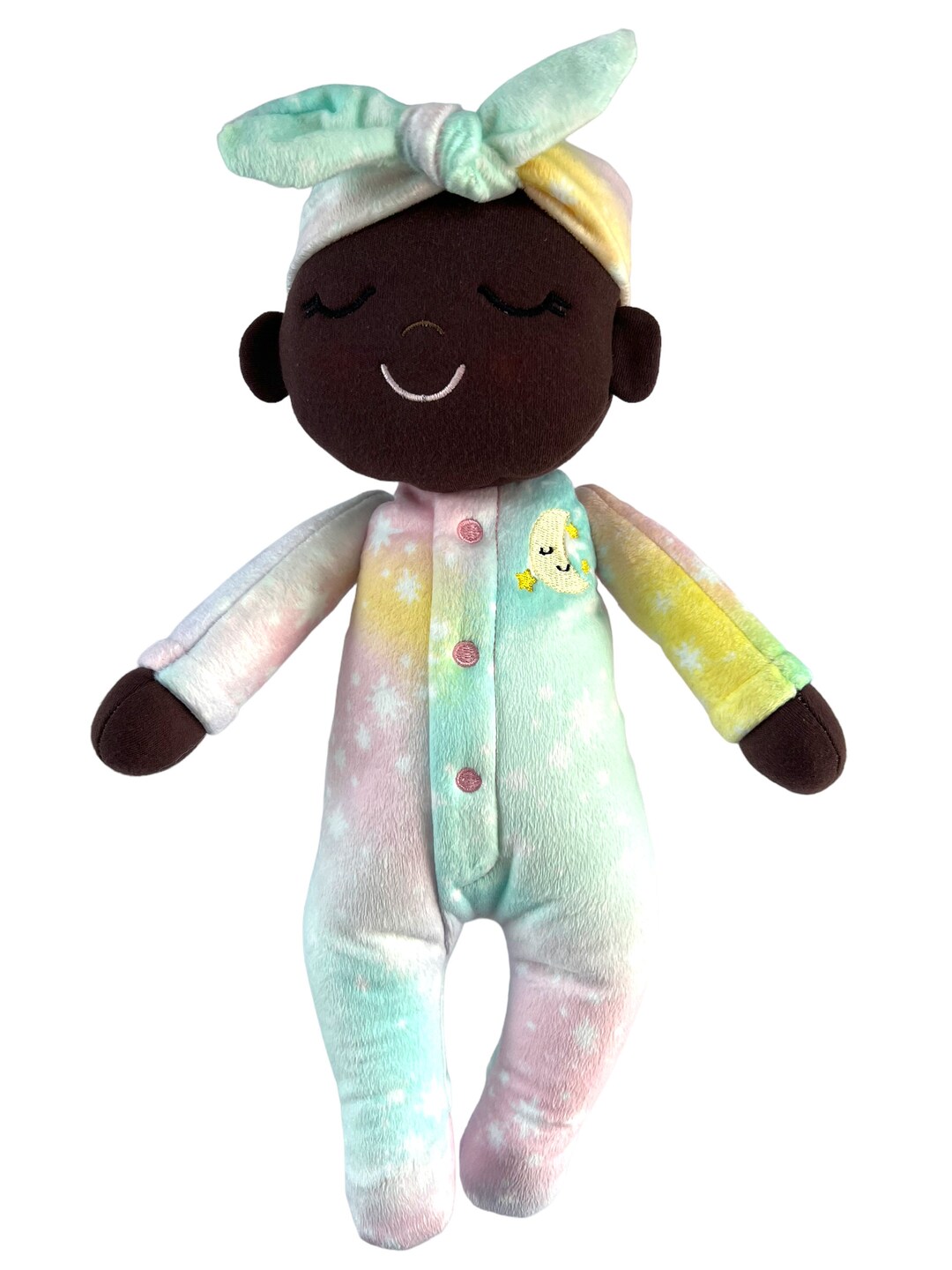 Multicultural Baby Doll – 15 Inch Soft Minky Cloth Doll – Black Baby ...