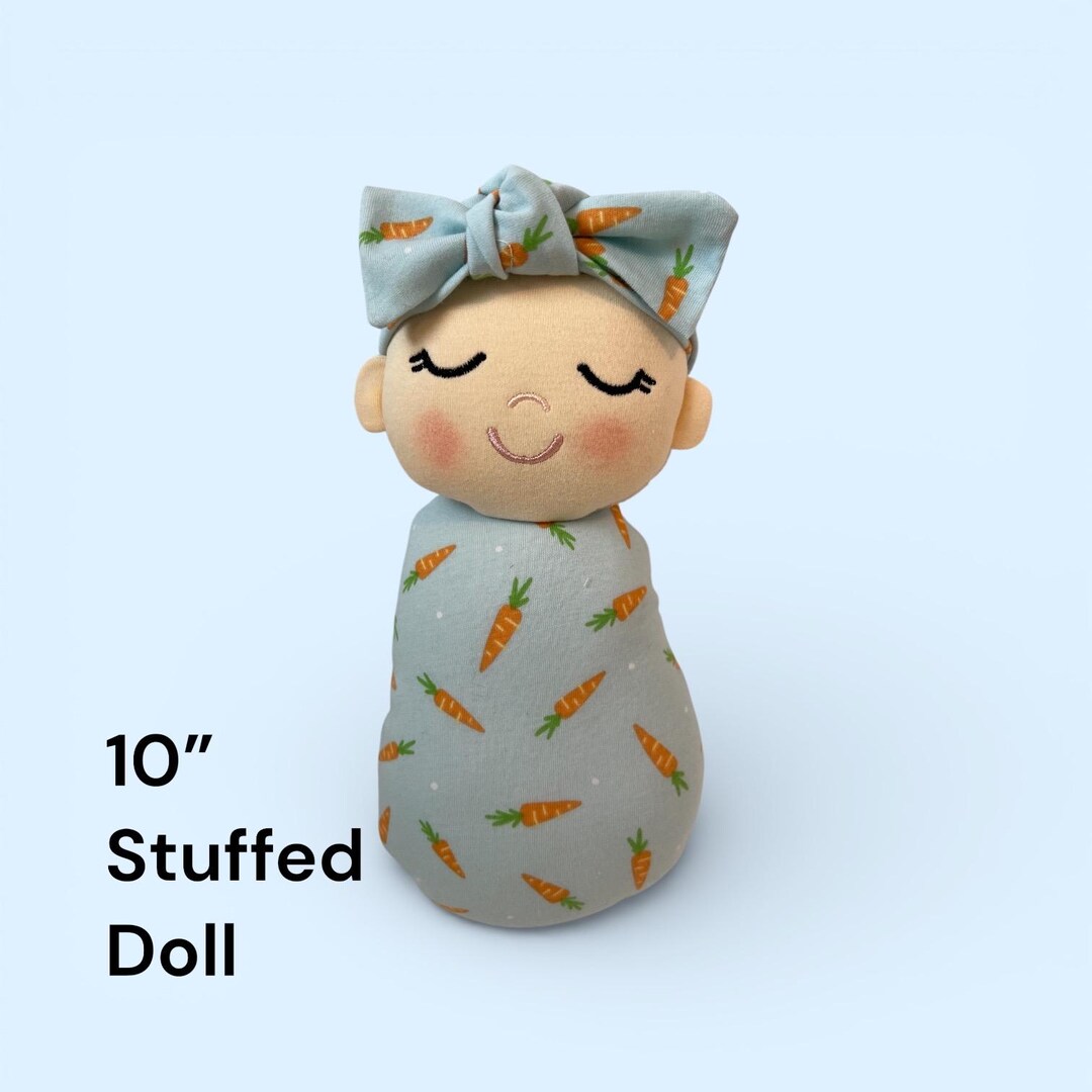 Swaddle Baby Doll, Toddler Toy, Baby Doll, Waldorf Style Doll, Handmade ...