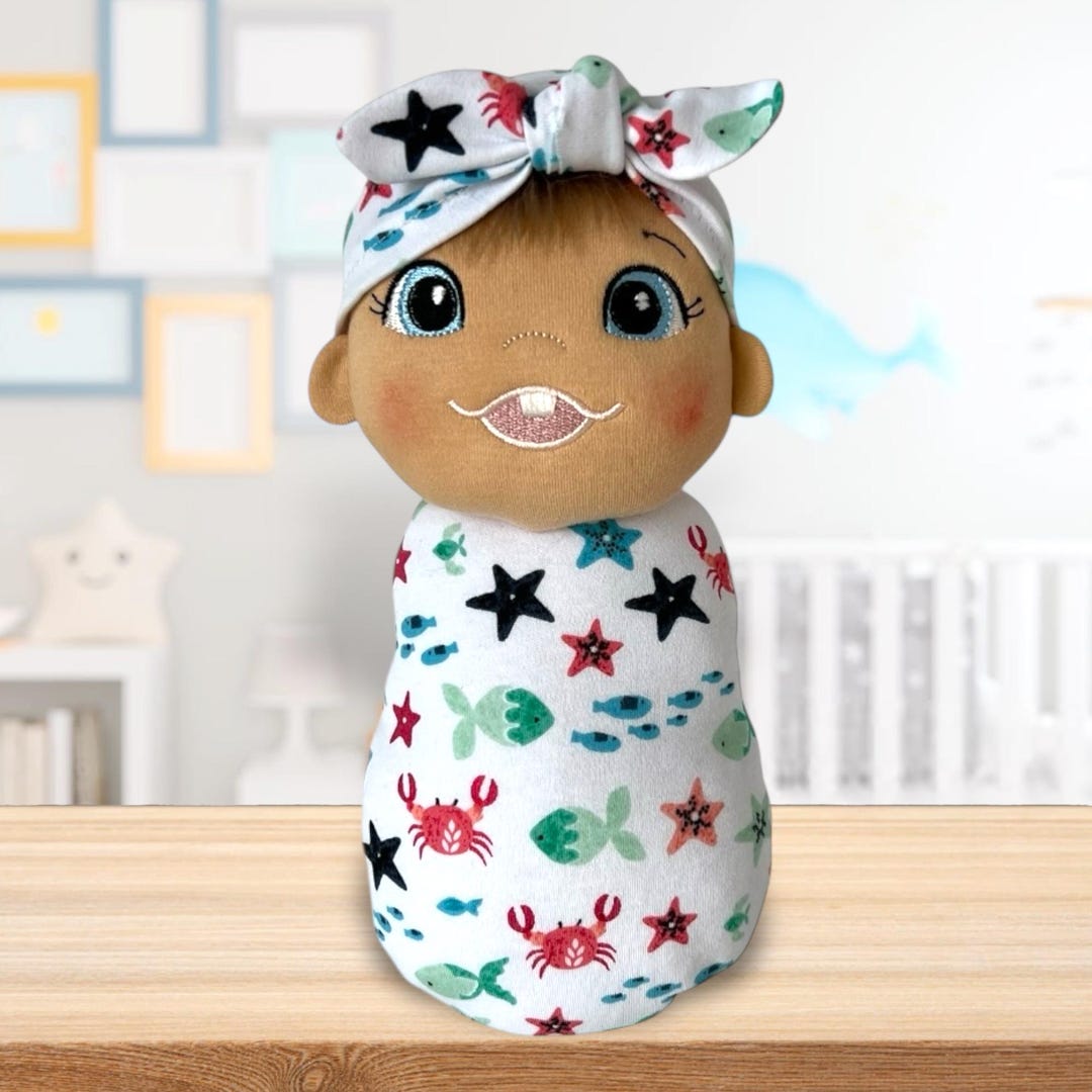 First Doll, First Baby Doll, Swaddle Doll, Big Sister Gift, Toddler ...