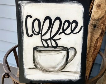 Coffee chalkboard | Etsy