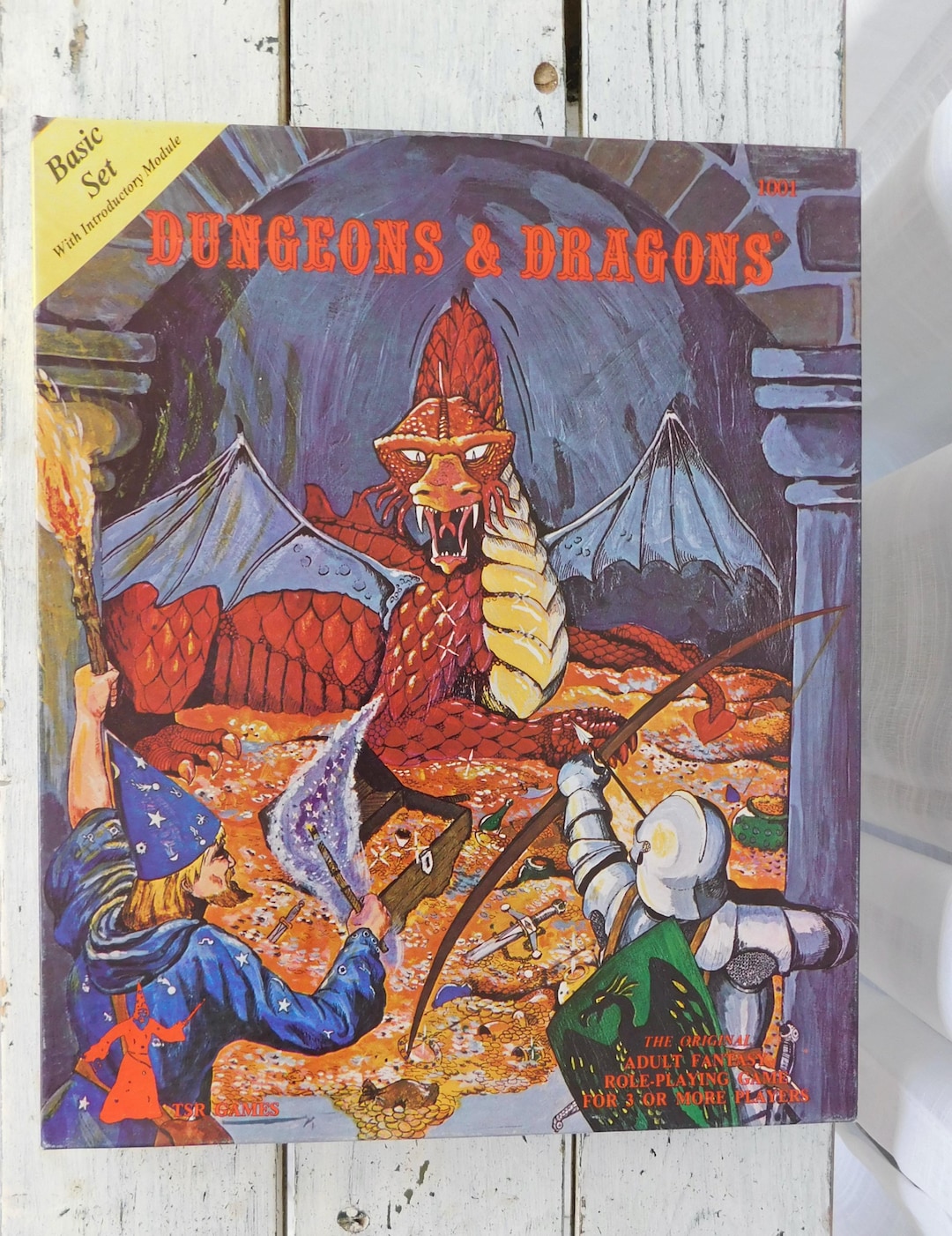Dungeons & Dragons Basic Set TSR Games 1001 1979 No Dice - Etsy