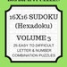 Hexadoku Sudoku 16x16 16x16 Sudoku Sudoku Print Mega - Etsy