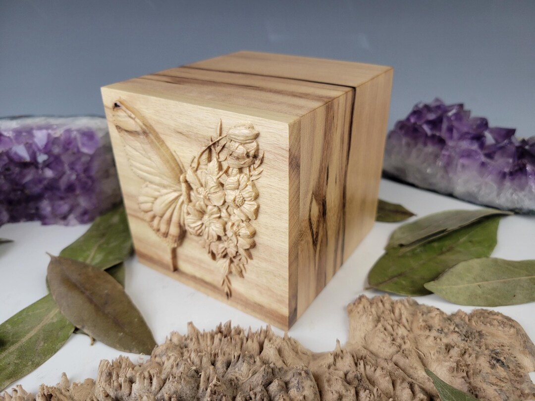 Small Keepsake Butterfly Cremation Urn - Etsy