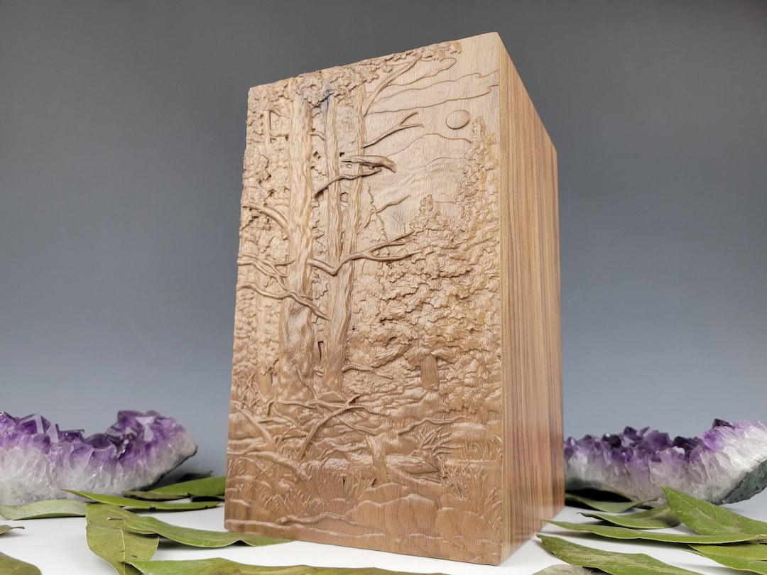 Forest Cremation Urn - Etsy