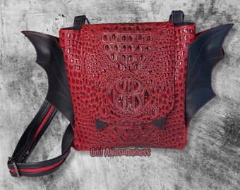 Vampire Fangs Crossbody Bag. Clutch Purse - Etsy