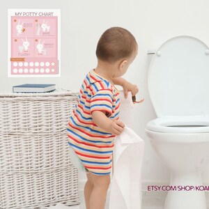 Printable PDF Instant Download Turtle Potty Training Chart for Children ...