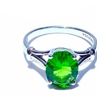 R0768B Classic Mt St Helens Blue Helenite November Birthstone Emerald ...