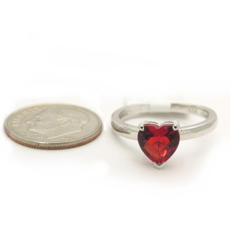 R30707S Classic Mt St Helens Helenite Ruby Red July Birthstone - Etsy