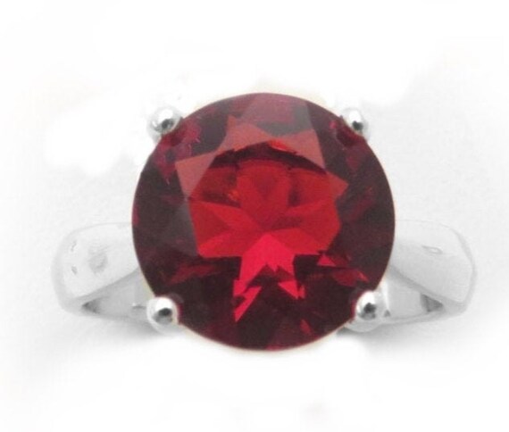 R81111S Classic Mt St Helens Helenite Ruby Red July Birthstone - Etsy